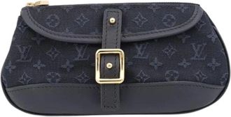 Louis Vuitton Pre-owned Monogram Mini Pouch - Femme - Pre-owned - Bleu - Taille: ONE Size