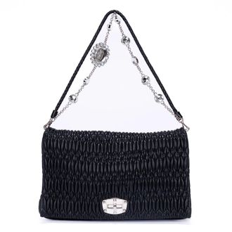 Miu Miu Crossbody Bags - Crystal Cloque - Gr. unisize - in Schwarz - f&uuml;r Damen