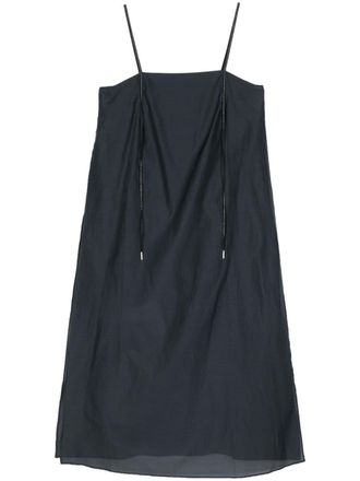 PESERICO débardeur à effet de transparence - Bleu