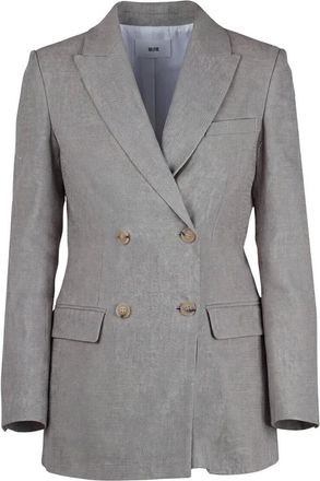 SOLOTRE Femme, Vestes, Beige, Taille: 44 FR Giacca doppiopetto ABU