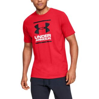 Under Armour GL Foundation SS Tee 1326849-602, Herren, Red/Black, S