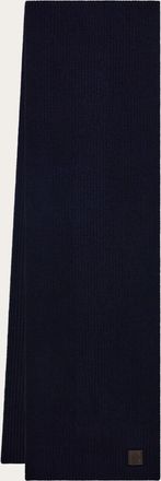 Ferragamo Herren Schal aus Mischkaschmir Blau