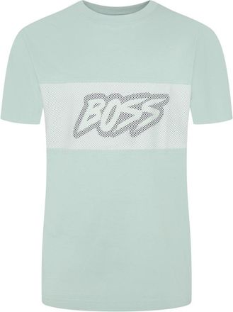 HUGO BOSS T-Shirt aus Baumwolle mit Front-Print in