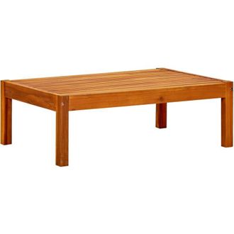 vidaXL Vidaxl - Table de jardin 85x57x29 cm Bois dacacia massif