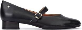 Pikolinos Chaussures à Talon en Cuir UBEDA pour Femme Color Black