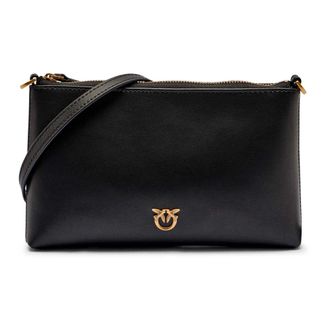Pinko Pinko, Femme, Sacs, Noir, Taille: ONE Size Flat Horizontal Mini