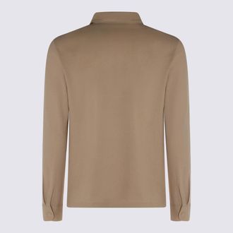 Zanone Mens T-Shirts And Polos Biscuit _100 % Co