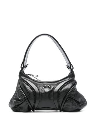 Marine Serre sac porté épaule Futura - Noir