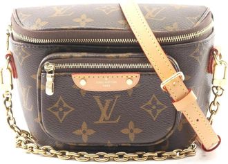 Louis Vuitton 2021-2025 Monogram Mini Bumbag handbag - Braun