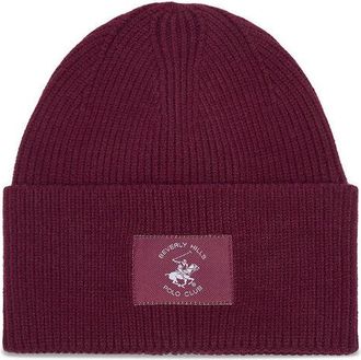 Beverly Hills Polo Club M&uuml;tze CWBEO-BHPC-W3-002-AW26 Dunkelrot