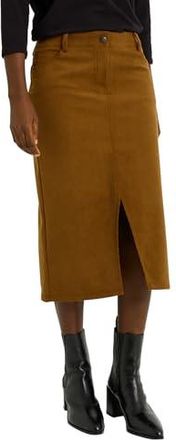 Grain de Malice Jupe en Velours mi-Longue