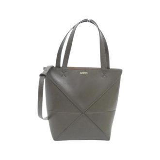 Loewe Sac cabas Pre-owned - Femme - Pre-owned - Vert - Taille: ONE Size