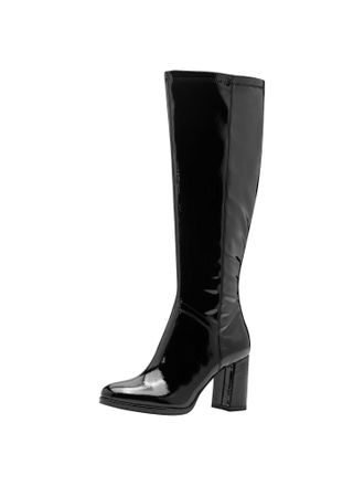 Tamaris Damen Stiefel Leder schwarz 40