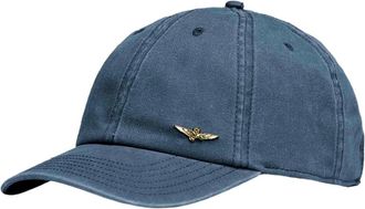 Aeronautica unisex, Accessoires, Bleu, Taille: ONE Size 261Ha1244Uct02476 Casquette Aigle M&eacute;tal