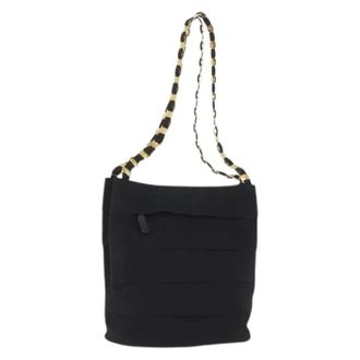 Ferragamo Sac bandouli&egrave;re en nylon Pre-owned - Femme - Pre-owned - Noir - Taille: ONE Size