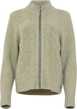 Maicazz Gilet Perel - Femme - Pulls - Vert - Taille: 44 FR