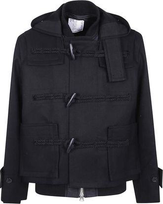 sacai Herren, Jacken, Schwarzk, MGr&ouml;&szlig;e