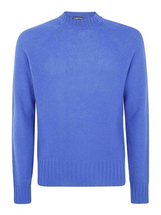 Tom Ford Pull Col Rond - Bleu