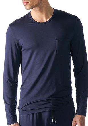 Mey Mey Herren Longsleeve blau Modal