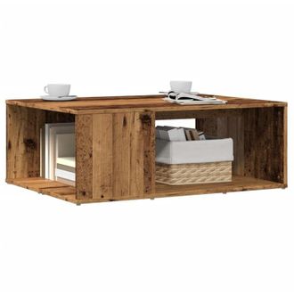 vidaXL Table basse vieux bois 90x67x33 cm bois ding&eacute;nierie Vidaxl