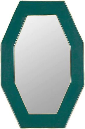 Riva Paoletti Framed Octagonal Wall Mirror, Teal