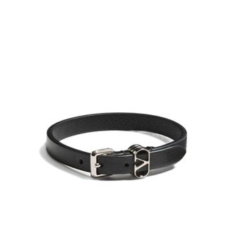 Valentino Garavani Schwarzer Bijoux Schmuck - - Accessories - Herren - Schwarzk - ONE SIZE