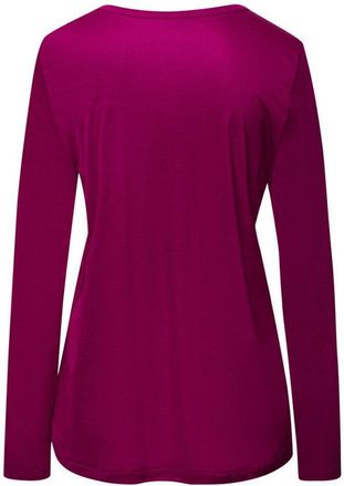 Hanro Pyjamaoberteil Olivia schlaf-oberteil nachthemd sleepshirt