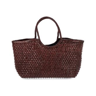 Dragon Diffusion Geflochtene Ledertasche - - Bags - Damen - Braun - ONE SIZE