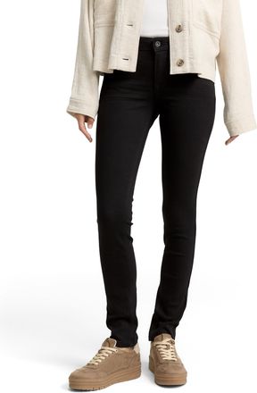 Tom Tailor Damen 1047848 TTLUCIE Skinny Jeans, 10240-Black Denim, 28W / 34L