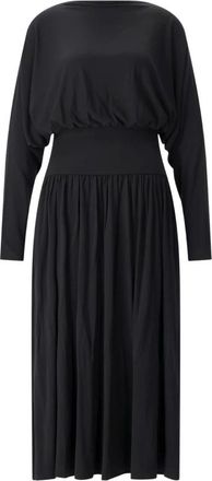 Toteme Femme, Robes, Noir, Taille: 42 FR Robe Midi