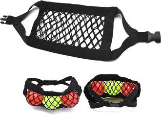 Generic Paddleball-Taschengurt - Flexibler Netzsack, verschiedene Runden, f&uuml;r Organizer f&uuml;r den mobilen Transport, ultraleichter H&uuml;ft-Beh&auml;lter | Zubeh&ouml;r f&uuml;r &Uuml;