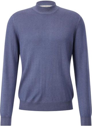Gran Sasso Homme, Pulls, Bleu, Taille: 2XL Pull en maille &agrave; col rond