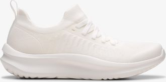 Clarks Solevana Spitzenwei&szlig;e Schuhe