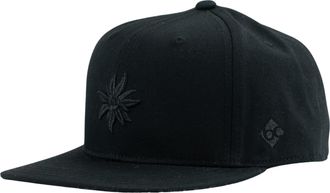 Bavarian Caps BC Cap Edelwei&szlig; Black Edition Snap SCHWARZ