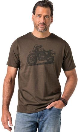 JP1880 T-Shirt T-Shirts 2er-Pack Halbarm Brust-Print