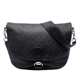 Gucci Pre-owned Sac bandouli&egrave;re vintage - Femme - Pre-owned - Noir - Taille: ONE Size