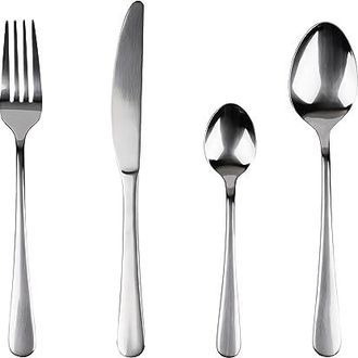 San Ignacio Couverts San Ignacio Natur Brille Recyclado Acier inoxydable 24 Pi&egrave;ces