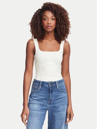 Guess Top W6YZ08 Z0979 Creme Slim Fit