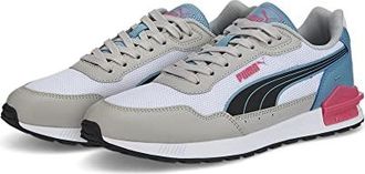 Puma Graviton Mega Baskets Unisexes, Puma Blanc Puma Black Dusty Aqua Sunset Pink, 36 EU