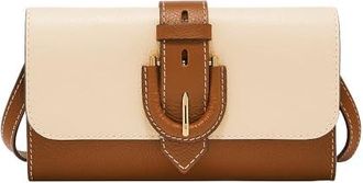 Fossil Fossil Portefeuille Sac Bandoulière Femme en Cuir LiteHide Harwell, ZB11054103