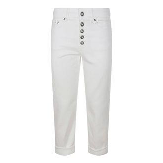 Dondup Damen, Hosen, Weiß, W30Größe