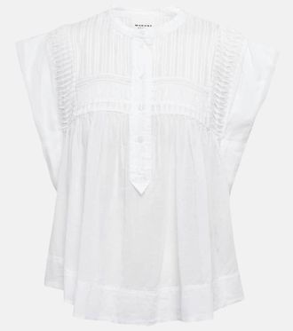 Isabel Marant Bluse Leaza aus Baumwolle