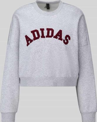 adidas Sweatshirt mit kontrastierendem Logo-Schriftzug