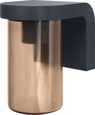 Ledvance LED Wandleuchte für 1x E27 Leuchtmittel, Design Leuchte in moderner Optik für direkte Bele