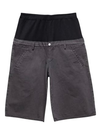 Spencer Badu short &agrave; coupe sarouel - Gris