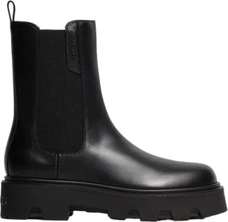 Moncler Femme, Chaussures, Noir, Taille: 39 1/2 EU Aurea Chelsea Bottes