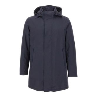 Herno Parka aus 2-Lagen Gore-Tex - - Jackets - Herren - Blau - XL