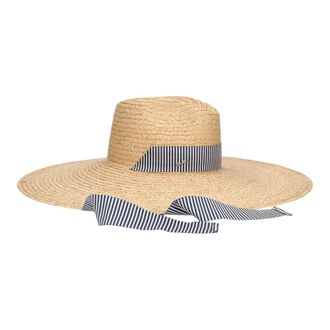 Borsalino Raffia Seidenschal Hutband - - Accessories - Damen - Beige - 57 CM