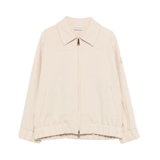 Moncler Femme, Vestes, Jaune, Taille: 40 FR Veste Bomber zipp&eacute;e