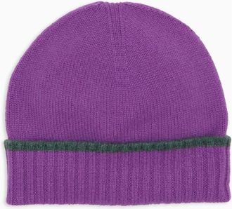 Gallo Gallo, unisex, Accessoires, Violet, Taille: ONE Size Cuffed Beanie